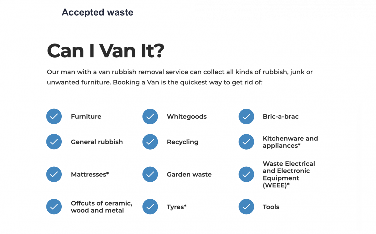 Van it - Safeline Waste®
